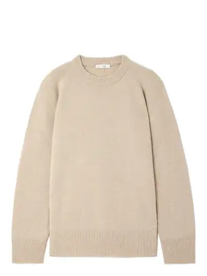 THE ROW Sibem Wool And Cashmere-blend Sweater - Neutrals