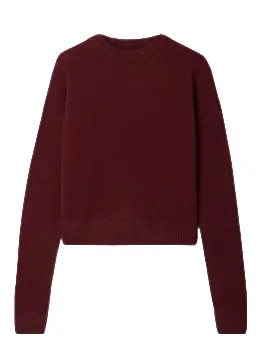 THE ELDER STATESMAN Cashmere Sweater Brick
