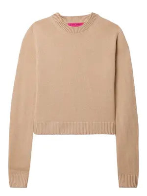 THE ELDER STATESMAN Cashmere Sweater Neutrals