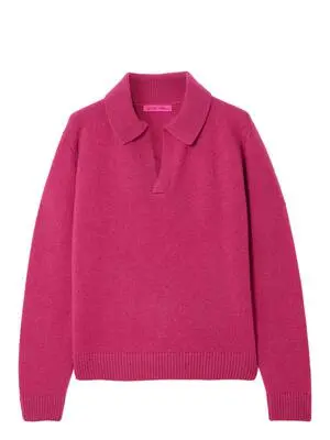 THE ELDER STATESMAN Cashmere Sweater Pink