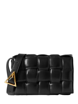 Bottega Veneta Cassette Medium Crossbody Bag - Black
