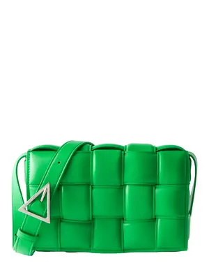 Bottega Veneta Cassette Medium Crossbody Bag Green