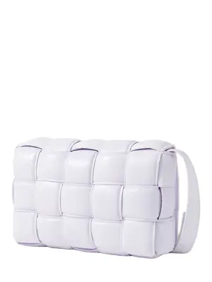 Bottega Veneta Cassette Medium Crossbody Bag Tan