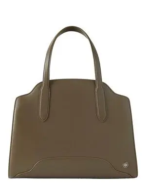 Loro Piana Sesia Medium Leather Tote - Brown