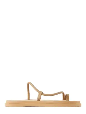 EMME PARSONS Emme Parsons Bari Pool Leather Sandals Beige