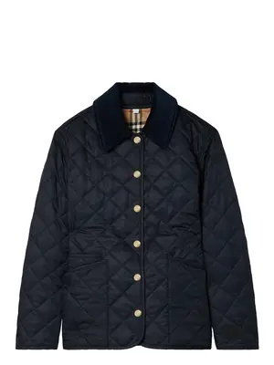 Burberry Burberry Quilted Shell Jacket Blue