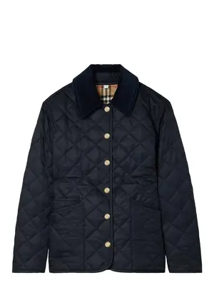 Burberry Burberry Quilted Shell Jacket Navy