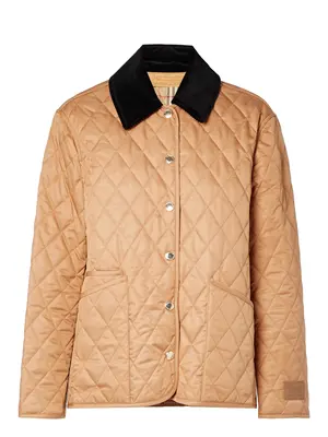 Burberry Burberry Quilted Shell Jacket Neutrals