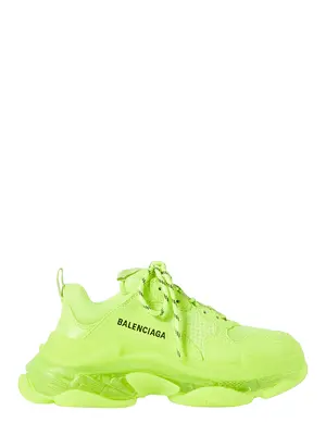 Balenciaga Balenciaga Triple S Sneakers Yellow