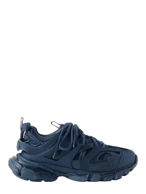 Balenciaga Balenciaga Track Logo-detailed Sneakers Blue