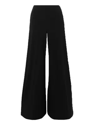 Norma Kamali Norma Kamali Elephant Wide-Leg Pants Black