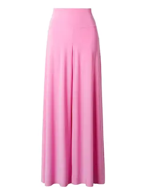 Norma Kamali Norma Kamali Elephant Wide-Leg Pants Pink