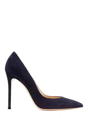 GIANVITO ROSSI GIANVITO ROSSI 105 Suede Pumps Blue