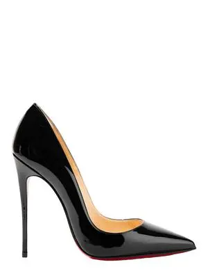 CHRISTIAN LOUBOUTIN So Kate Patent-leather Pumps - Black