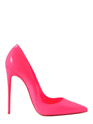 CHRISTIAN LOUBOUTIN Christian Louboutin So Kate Patent-Leather Pumps Pink