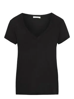 JAMES PERSE Slub Cotton T-shirt - Black