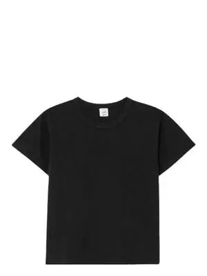 LESET Margo Cotton-jersey T-shirt - Black