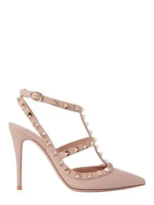 Valentino Garavani Rockstud Leather Pumps - Pink