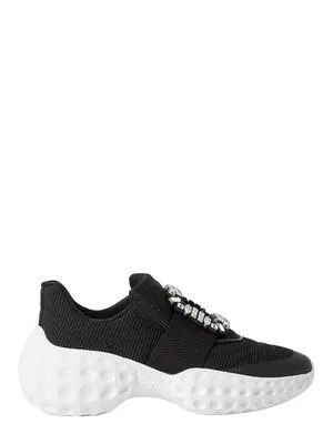 ROGER VIVIER Viv Run Sneakers - Black