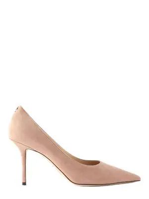 JIMMY CHOO Love 85 Suede Pumps - Pink