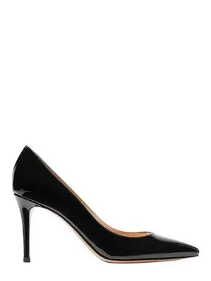GIANVITO ROSSI Gianvito Rossi 85 Patent-leather Pumps Black