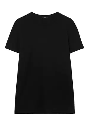 JOSEPH Cotton-jersey T-shirt - Black