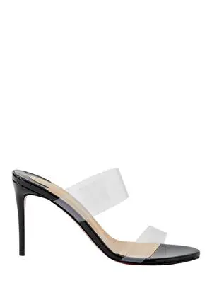 CHRISTIAN LOUBOUTIN Just Nothing 85 Mules - Black