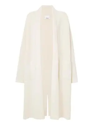 ALLUDE Wool And Cashmere-Blend Cardigan