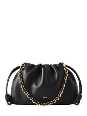 Loewe Flamenco Leather Bag Black