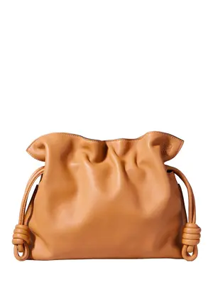 Loewe Flamenco Leather Bag Camel