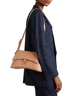 Balenciaga Balenciaga Hourglass Xs Tote Neutrals
