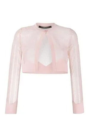 ANTONINO VALENTI Antonino Valenti Cropped Lace Bolero