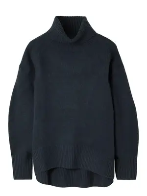Arch4 NET SUSTAIN World's End Cashmere Turtleneck Sweater Gray