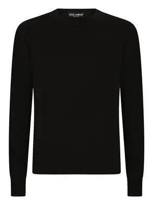 Dolce & Gabbana Round-neck Jumper - Black