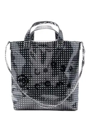 10 CORSO COMO 10 CORSO COMO Logo Print Coated Tote Bag