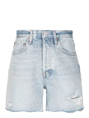 AGOLDE AGOLDE Distressed Denim Shorts