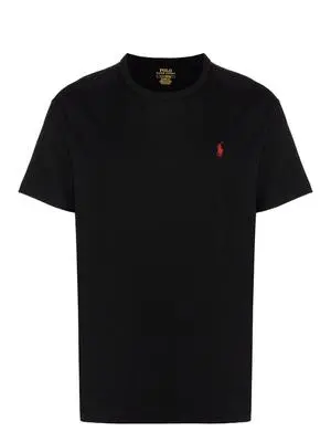 Polo Ralph Lauren Embroidered Logo T-shirt Black