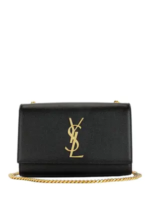 Saint Laurent Small Kate Shoulder Bag - Black