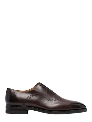Bally Scotch Leather Oxford Shoes - Brown