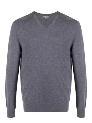 N.PEAL N.Peal V-Neck Cashmere Jumper