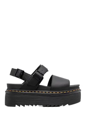 Dr. Martens Voss Quad Sole Sandals - Black
