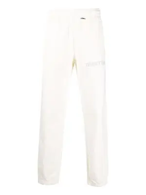 032C Straight-leg Logo Cotton Track Pants - Neutrals