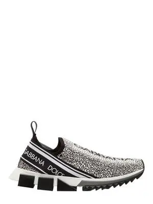 Dolce & Gabbana Embellished Sorrento Sneakers - Black