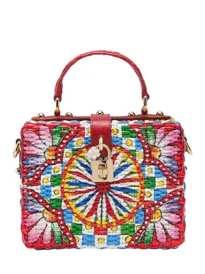 Dolce & Gabbana Dolce Box Top-handle Bag - Red