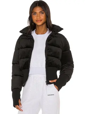 UNREAL FUR Amsterdam Puffer Jacket - Black