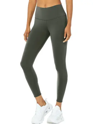 Alo Yoga 7/8 High-waist Airbrush Legging Dark Cactus