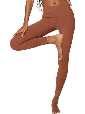 Alo Yoga 7/8 High-waist Airbrush Legging Rust