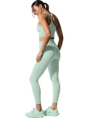 Alo Yoga 7/8 High-waist Airbrush Legging - Spearmint