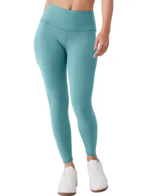 Alo Yoga 7/8 High-waist Airbrush Legging Teal Agate