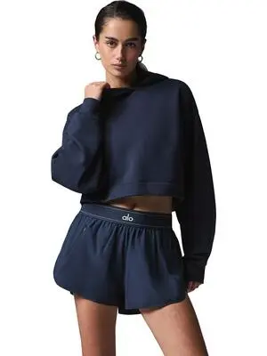 Alo Yoga ALO Bae Hoodie Navy